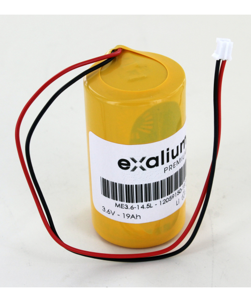 Pile lithium 3.6V 14.5Ah 1S1P - Vlad