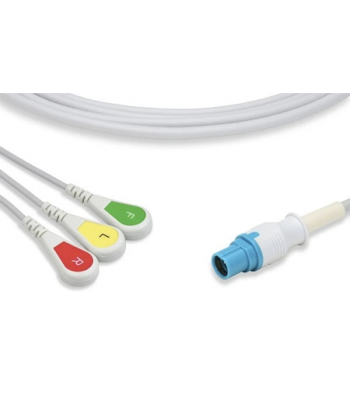 Cable IEC 3-branch pressure buttons for SC5000 DRAGER - Vlad