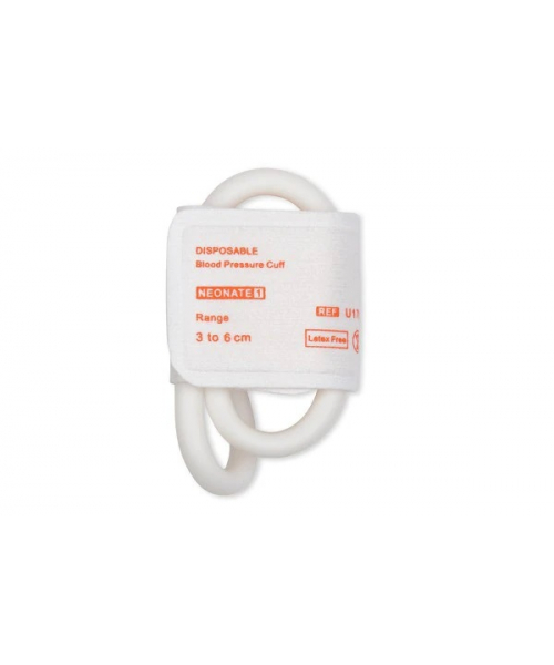 Box of 10 disposable cuffs - Newborn - 3/6cm - Single tube - Fiber ...