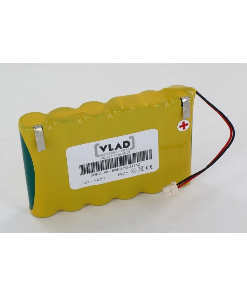 Battery 7,2V 4,5Ah for spirometer Spirolab 3 MIR - Vlad