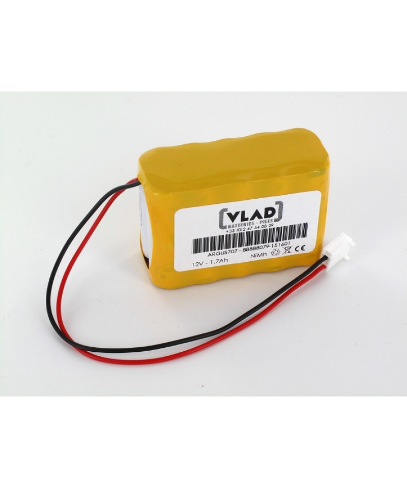 Batterie 12V 1,7Ah pour pompe à perfusion Argus 707 CODAN (601259) - Vlad