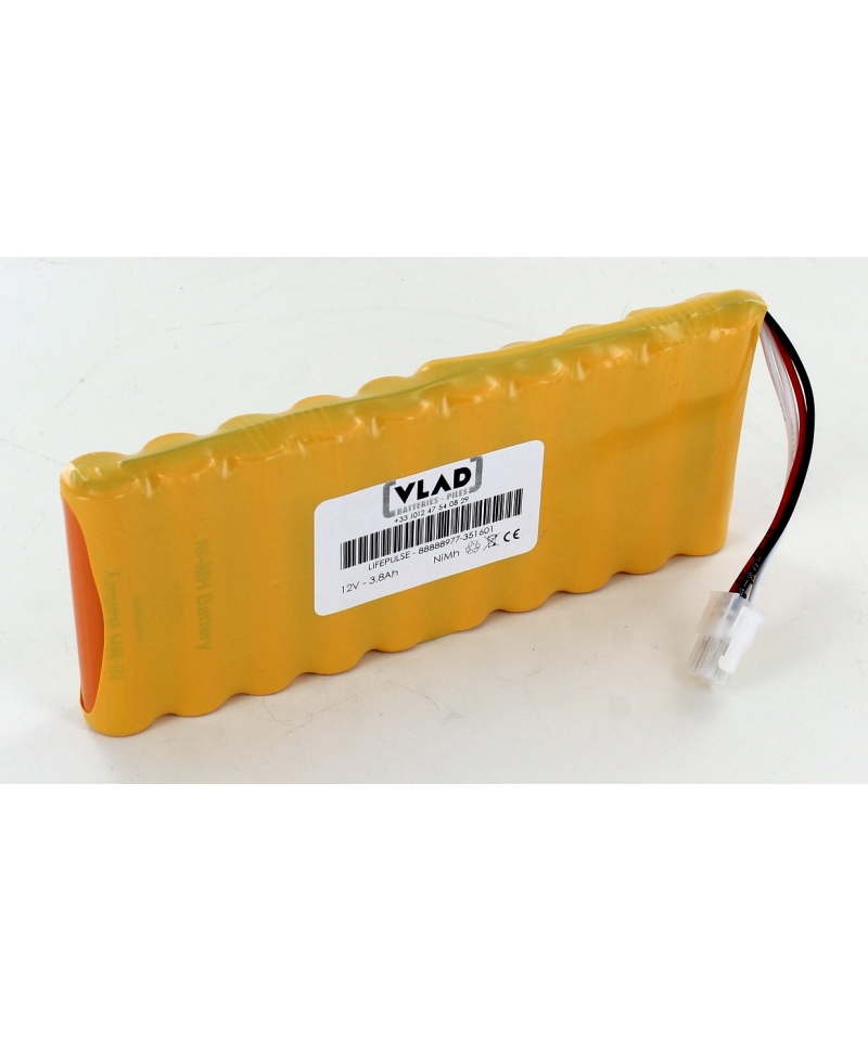Battery 12V 3.6Ah for monitor Lifepulse 400 HME - Vlad