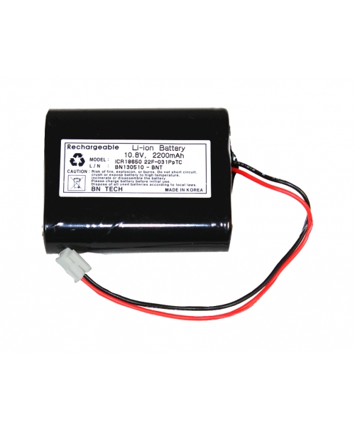Batterie 10.8V 2.6AH pour moniteur Compact 5 ECONET (BN130510-BNT) - Vlad