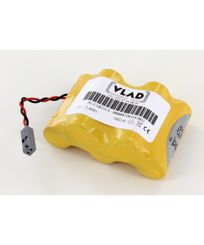 Battery 6V 1,7Ah for Ophthalmoscope Accubox II HEINE - Vlad
